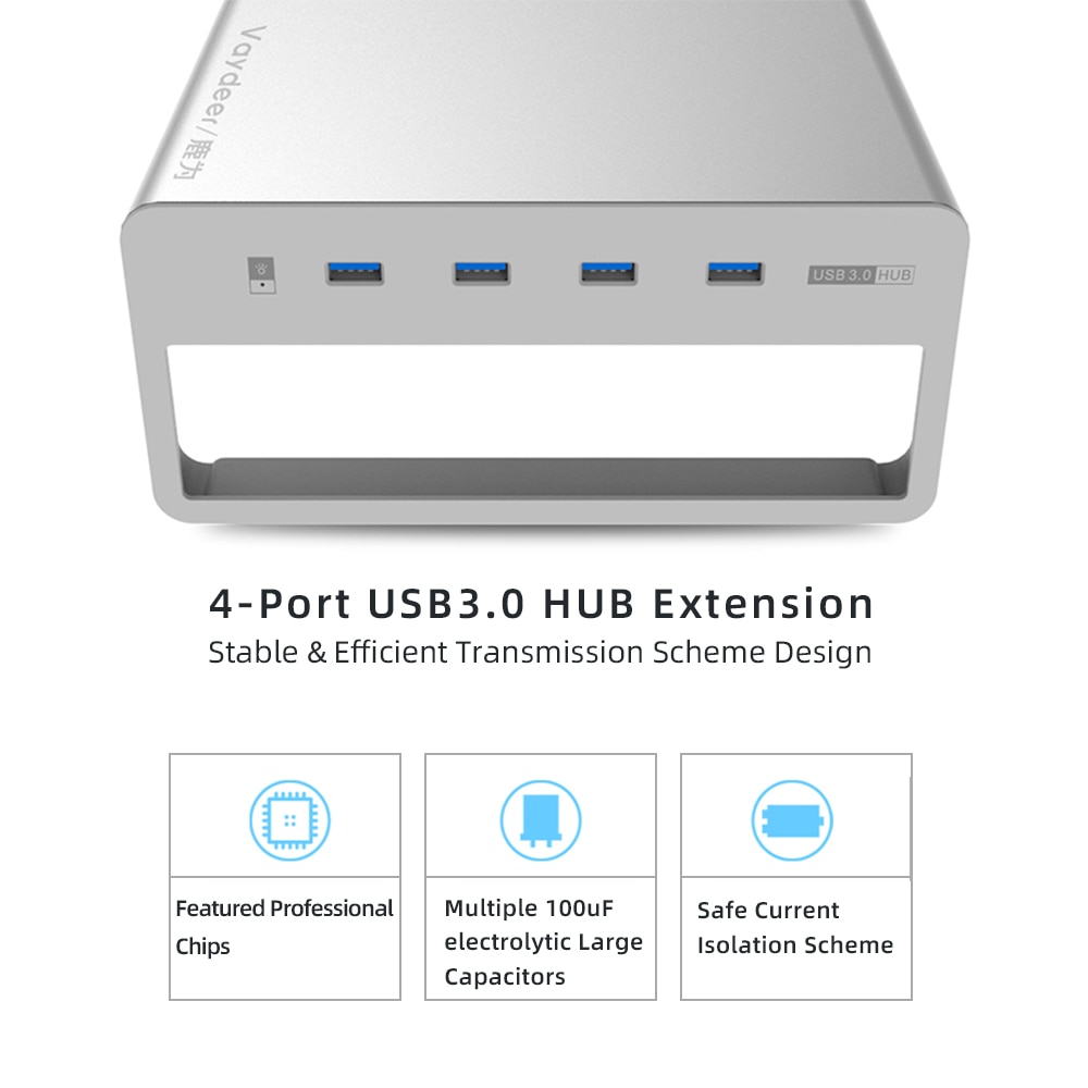 Multi-functional Computer Shelve. with USB 3.0 - 9shop9